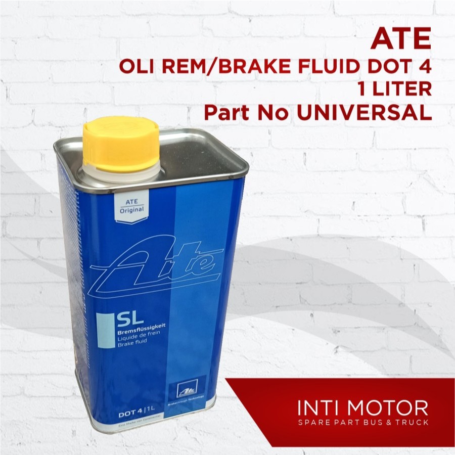 Ate - BRAKE FLUID DOT 4 1 LITER - UNIVERSAL All Types Of 1 LITER BUS ...