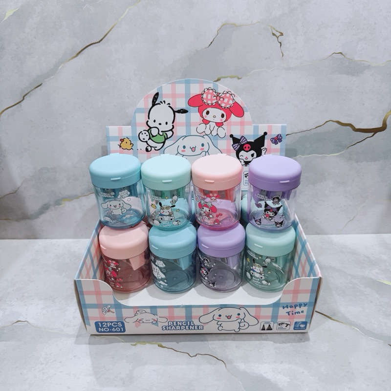 Cute Sanrio Pencil Sharpener Tube Model Sanrio Kuromi Cinamoroll My ...