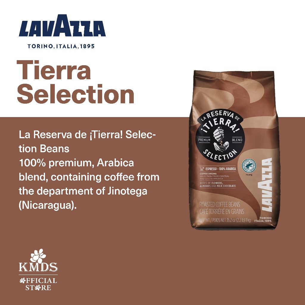 Lavazza Itierra Selection Beans 1kg | Shopee Malaysia