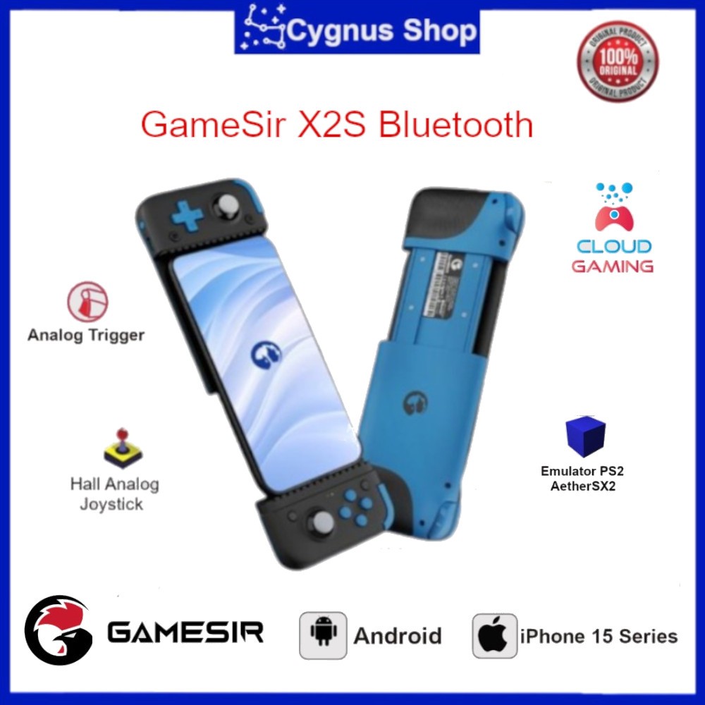 Gamesir X2S Bluetooth Wireless Mobile Gaming Controller Hall Effect ...