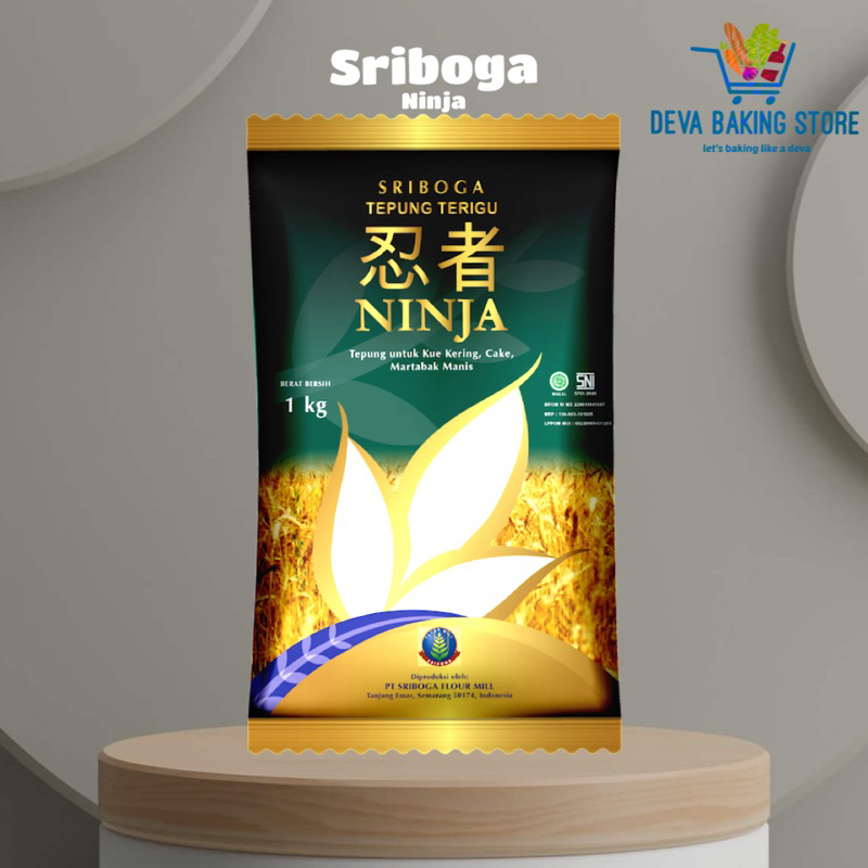 Sriboga Ninja - Wheat Flour 1kg | Shopee Malaysia