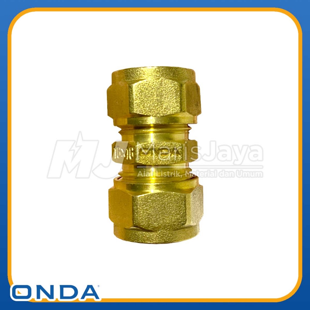 Straight Equal Union ONDA (Sock Connection) 1/2" (16x16) (Hot Water ...