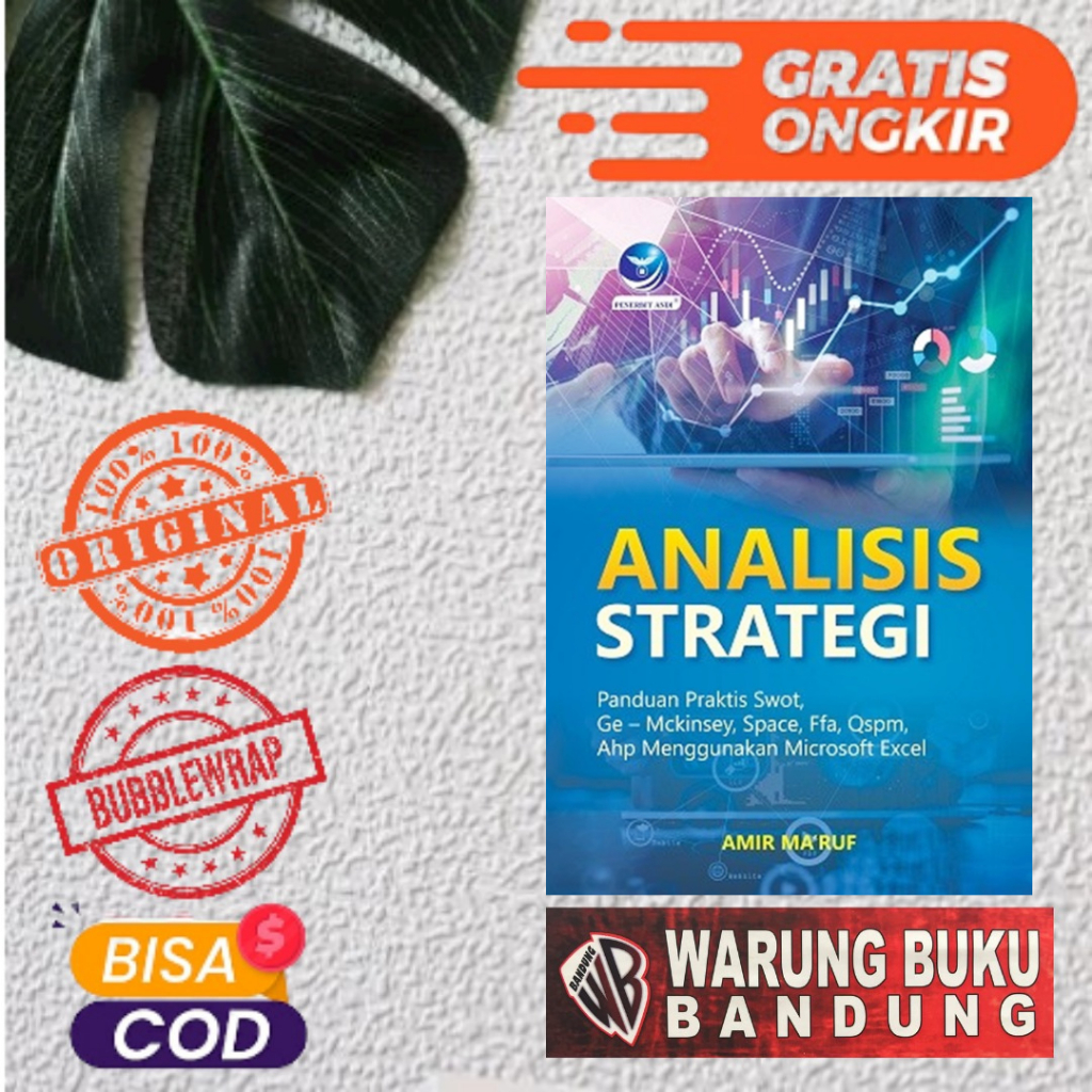 Strategy Analysis Book, SWOT Practical Guide, GE McKinsey, SPACE, FFA ...