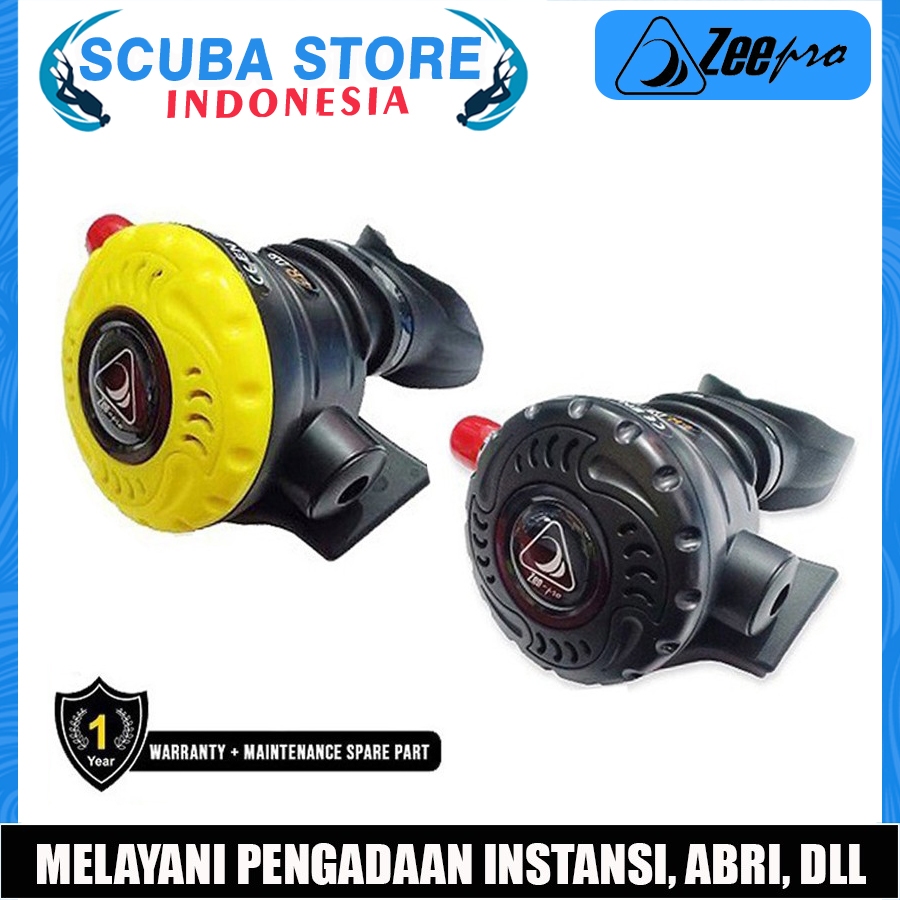 2nd Stage Octopus Zeepro Spin Non Adjustable Regulator Primary Stage ...