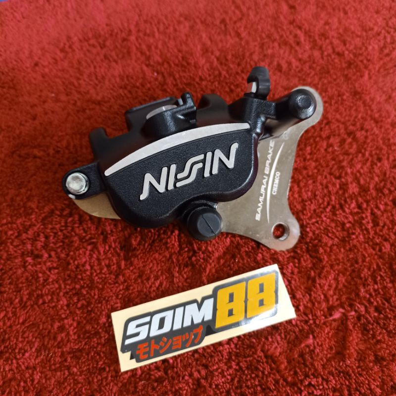 Front Caliper Nissin Samurai 2 Piston 260mm Original Nmax/Aerox 155 ...