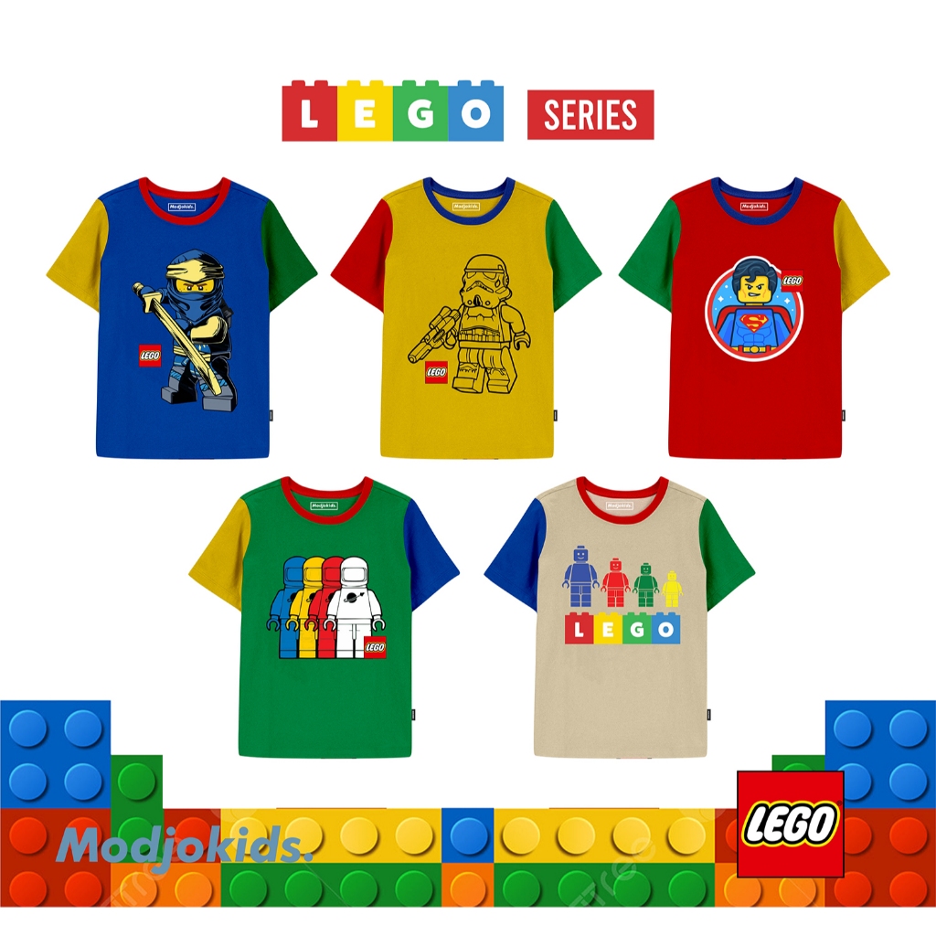 Lego T-shirts for Boys, Latest Combination Tops, Ages 1-12 Years ...