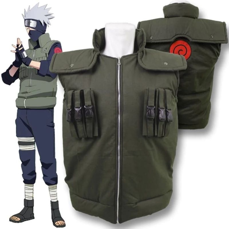 Jonin Hatake Kakas Vest kakashi Vest Naruto Vest | Shopee Malaysia