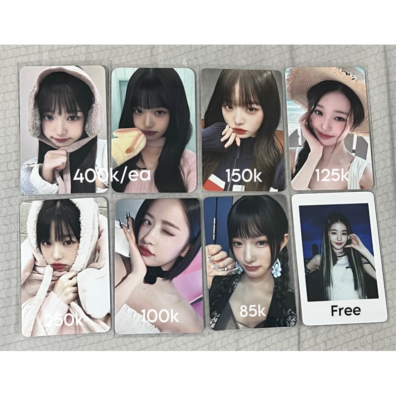 Pc PHOTOCARD IVE WGYOUNG SW SOUNDWAVE DAEJEON FOAM MINE A DREAMY DAY BLANKET MAKESTAR WITHMUU ...