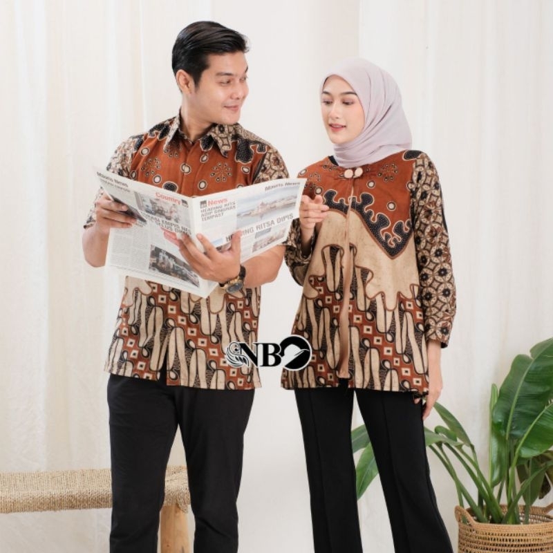 Couple batik Clothes Men Women batik Office Uniform batik Party batik M ...