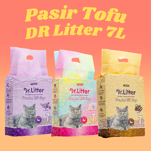 Dr. DR. DR. Litter Premium Tofu Soya 7 Liter Packaging | Shopee Malaysia