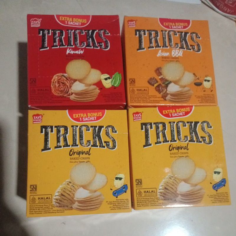 Original Potato Biscuit TRICKS, KIMCHI & BBQ | Shopee Malaysia