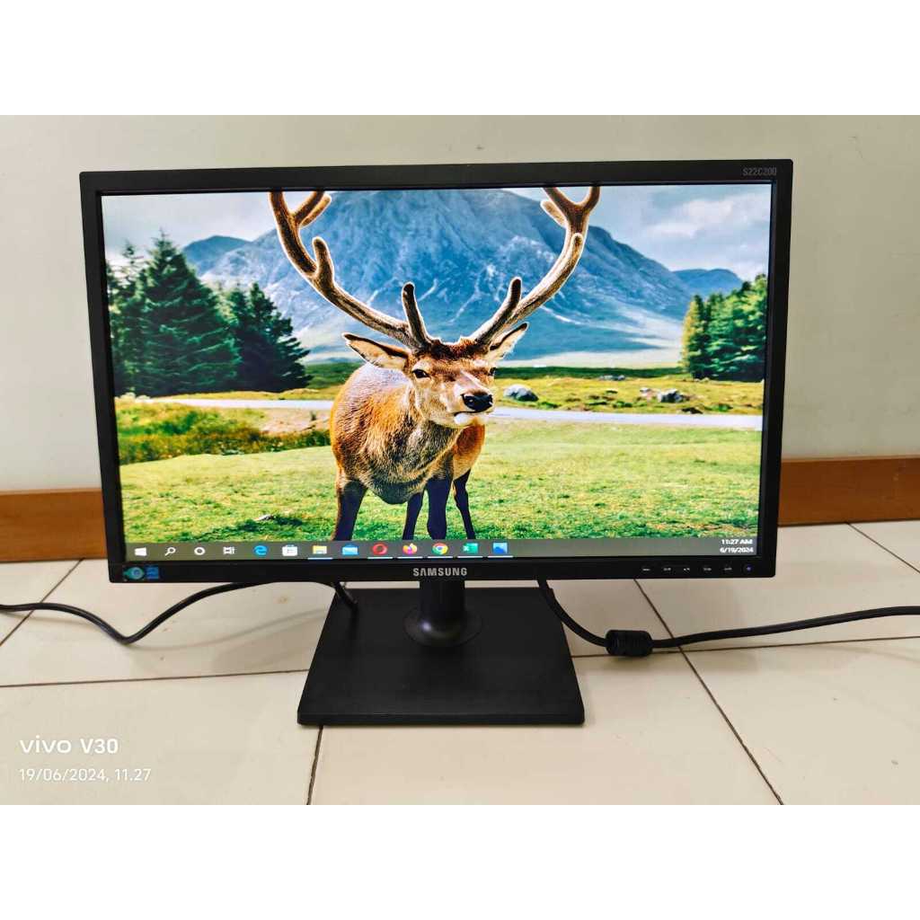 Samsung fullhd 22 inch wide led Monitor | Shopee Malaysia