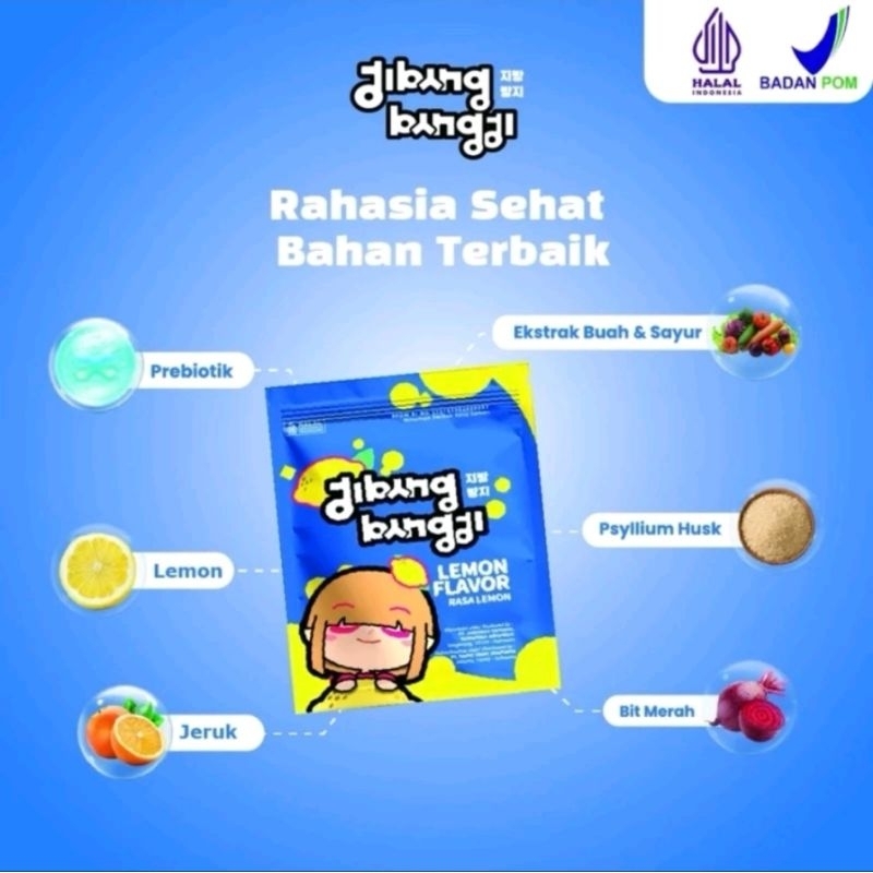 Jibang bangji fiber drink 1 box 8 Sachets | Shopee Malaysia