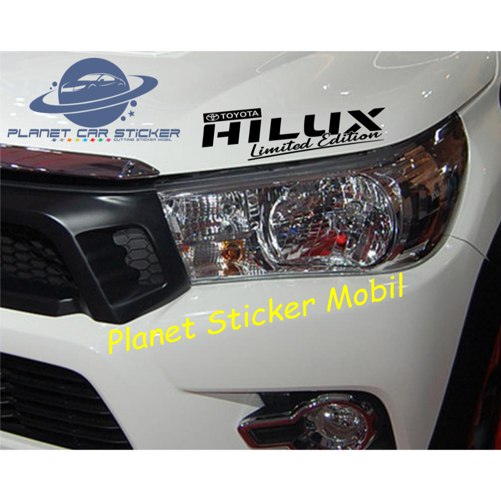 Hilux stickers, toyota hilux car cutting stickers, toyota hilux limited ...