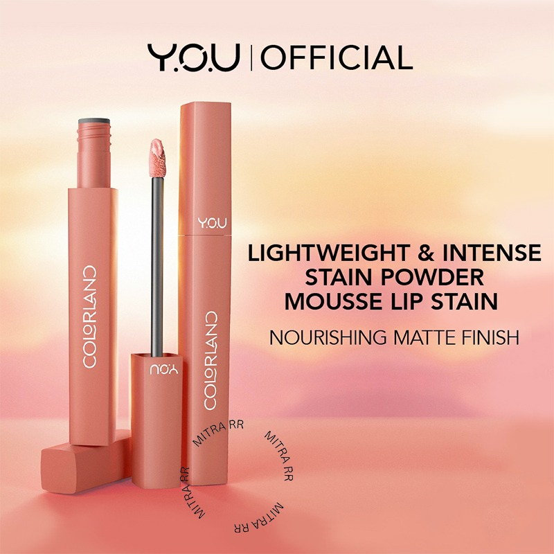 You Colorland Powder Mousse Lip Stain | Nourished Matte Lip Cream Matte ...