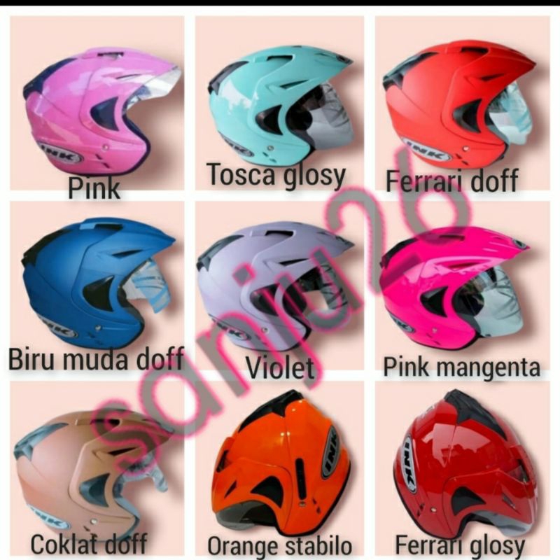 Original SNI HELMET (DOUBLE VISOR) | Shopee Malaysia