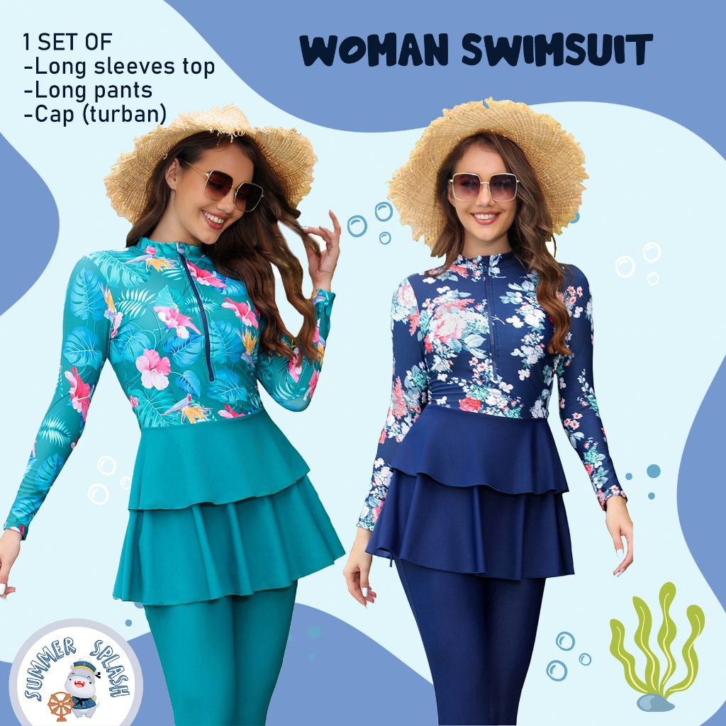Summersplash - Muslim Women's Swimsuit Swimsuit Swimming Diving Moslem ...