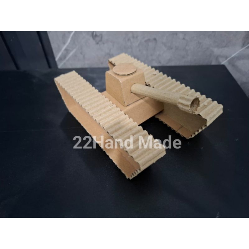 Miniature Tank Crafts from Cardboard | Shopee Malaysia