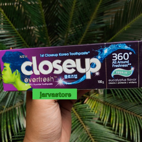 Closeup Korean Toothpaste Everfresh Eucalyptus 100g | Shopee Malaysia