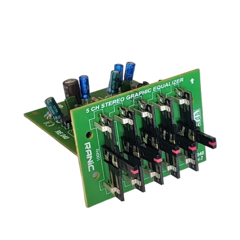 La3600. 5-Channel Stereo Potentio Slide Equalizer Kit | Shopee Malaysia
