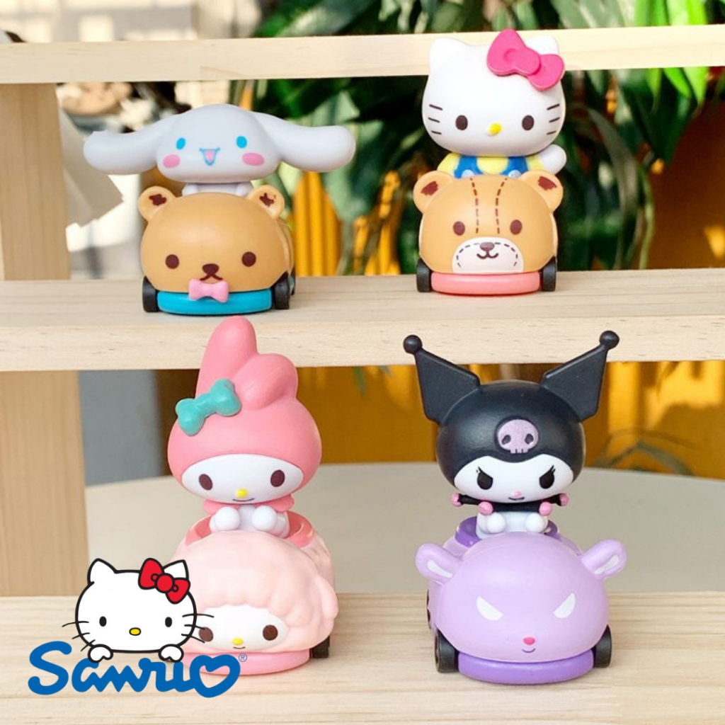 FGCsdc Figure Kuromi Cinnamoroll Hello Kitty My Melody Car Driving Car ...