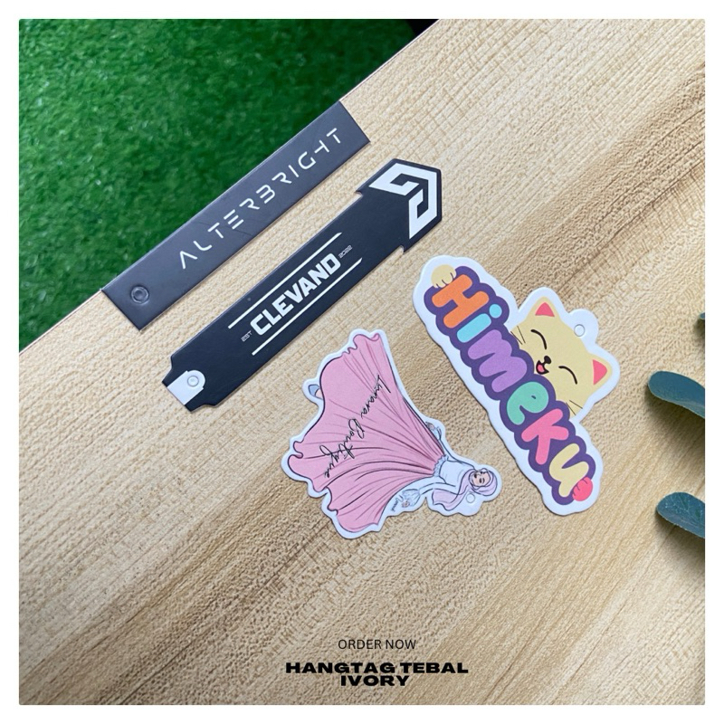 (FREE Design) Hangtag Custom Hang tag Clothes Hangtag Thick label ...