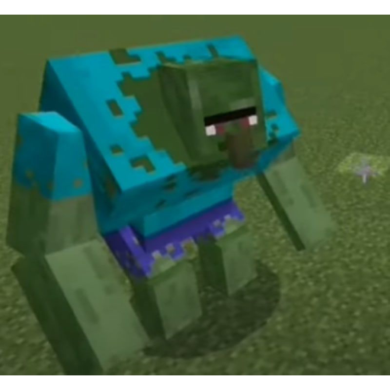 Minecraft Golem character papercraft pattern sheet large size (2PP-B ...