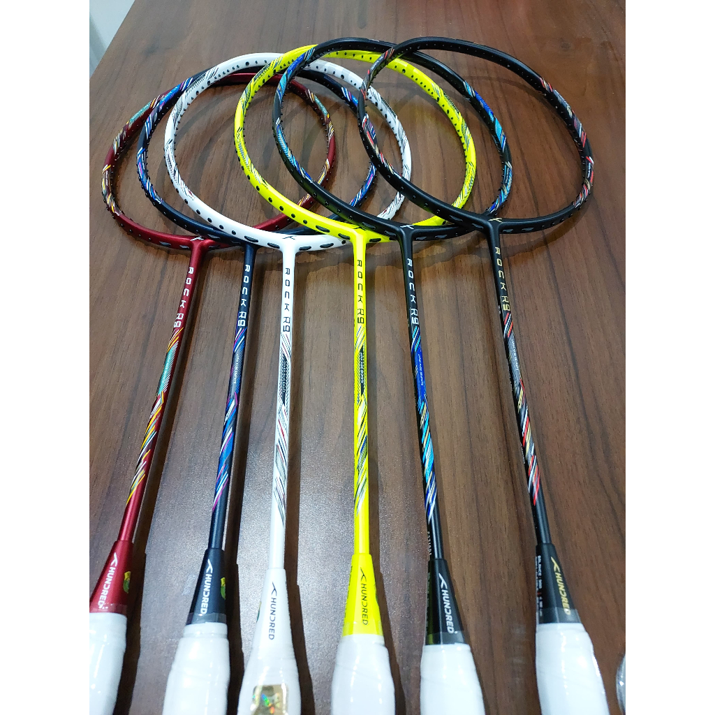 Hundred Badminton Racket/Hndrd Rock R9 100% Original | Shopee Malaysia