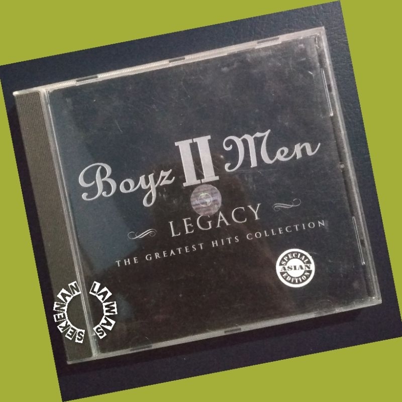 Cd Boyz II Men - Legacy The Greatest Hits (Smooth) | Shopee Malaysia