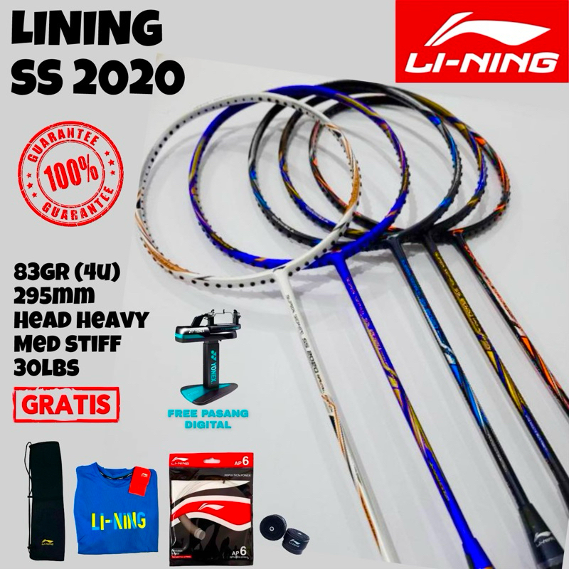 Badminton Racket Lining Superseries SS 2020 Asian Japan Special Edition ...