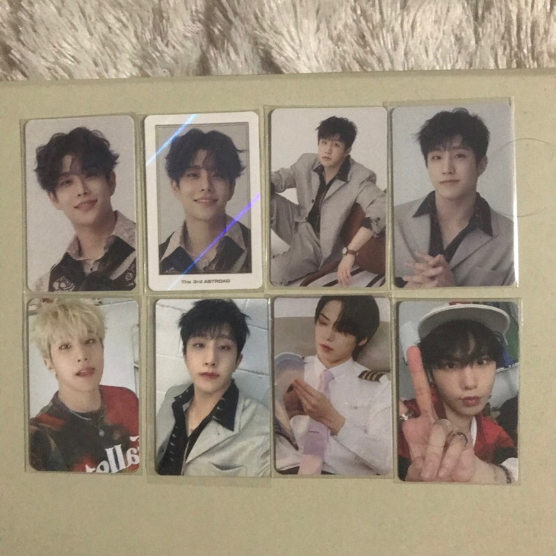 Photocard Astro MJ Jinjin Cha Eunwoo Moonbin Rocky Yoon Sanha PC Jinrock Binsan Switch On ...