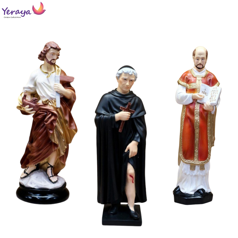 Various Catholic Statues of Saint Ignatius From Sluggila Peregrinus ...