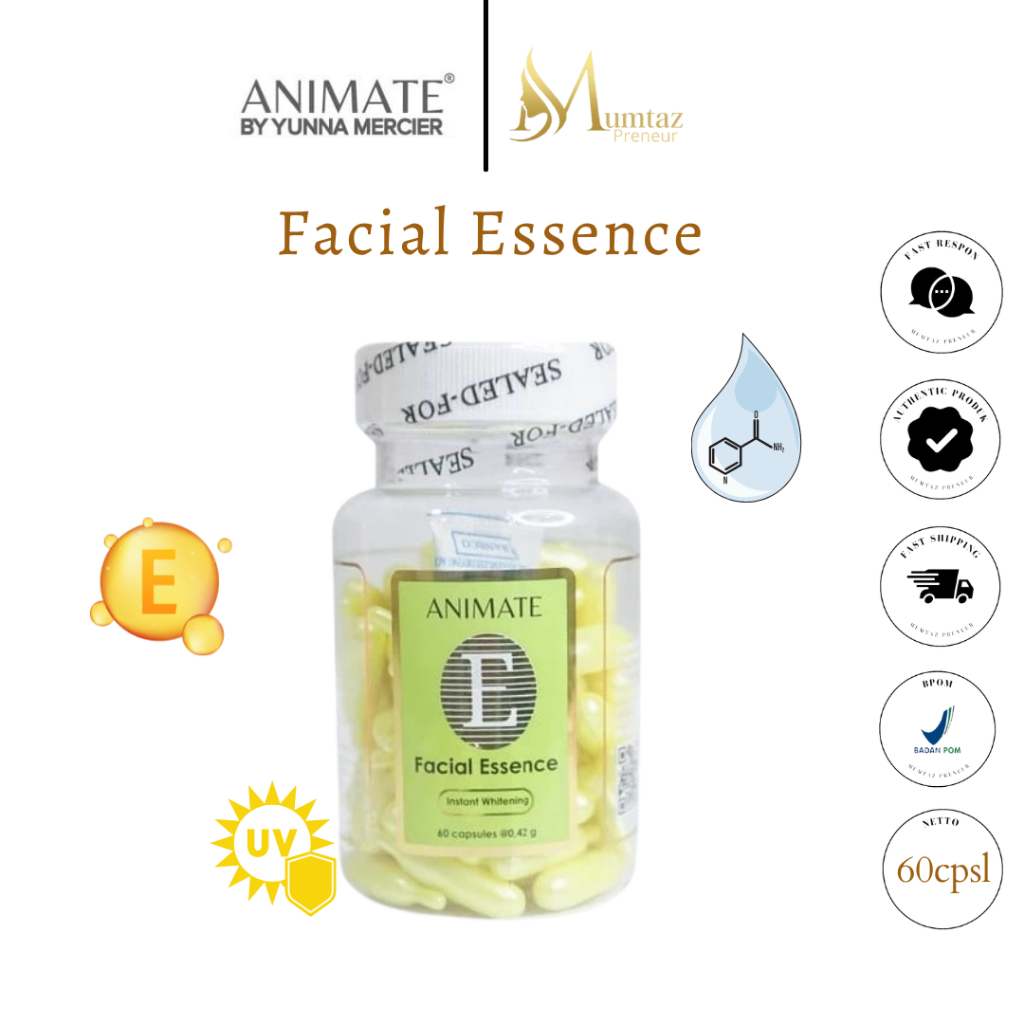Animate FACIAL SERUM CONTAINS 60 VITAMIN E SERUM ANIMATE USA FACIAL ...