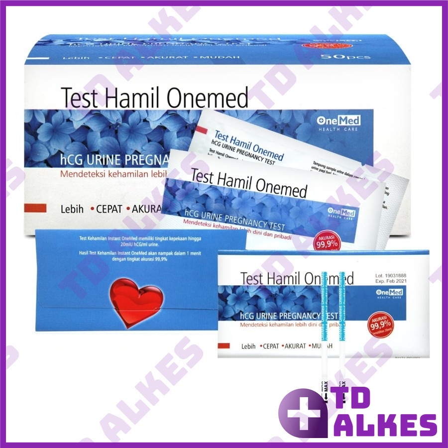 One Med Test Pregnant Contents 50 Boxes Of OneMed Pregnant Strip ...