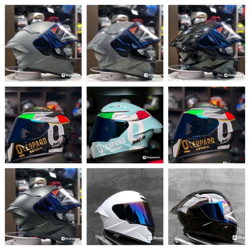 Mla ttc CRYPTON ORIGINAL FULL FACE helmet mla helmet | Shopee Malaysia