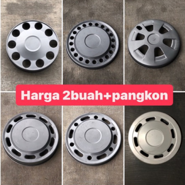 R15 and R16 iron plate truck hubcaps FREE STAND (2pcs) | Shopee Malaysia