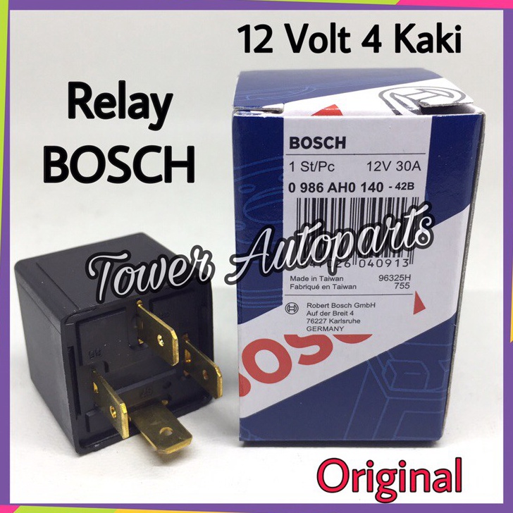Trendy Relay Bosch Rellay Riley Rilei Bosch 12volt 4ft Pin Original ...