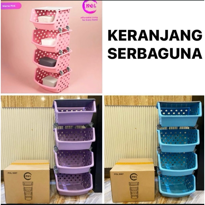 Multipurpose Stacking Rack | Shopee Malaysia