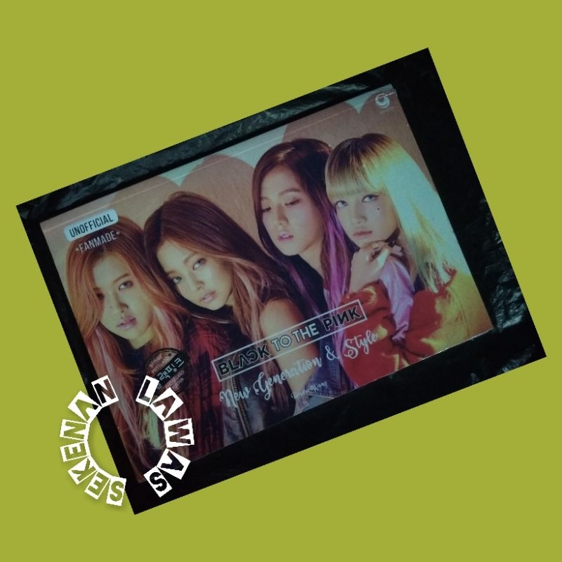Blackpink Book - Black To The Pink New Generation & Style (Seal ...