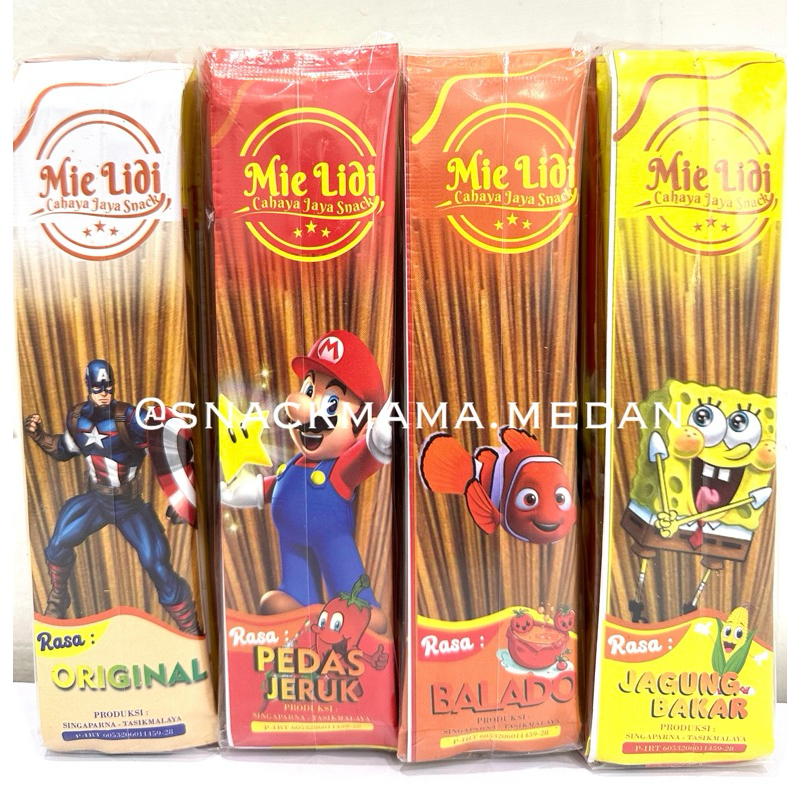 Lidi BROOM NOODLES 1PACK CONTAINS 10PCS MIX 4 FLAVOR VARIANTS | Shopee ...
