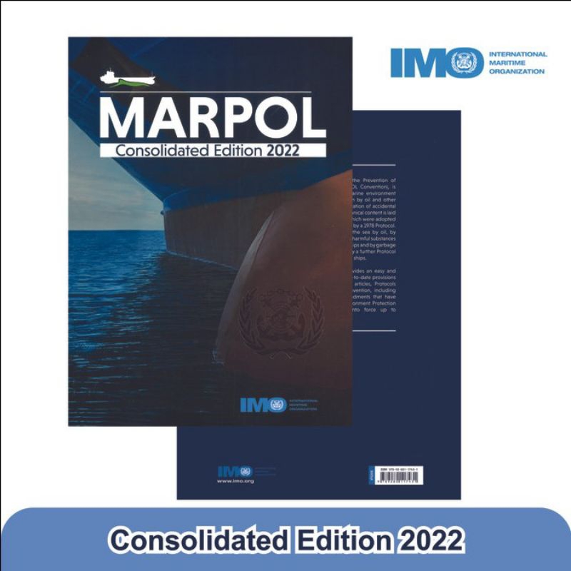 Marpol Consolided Edition book, 2022 Edition, Marpol 2022. Imo | Shopee ...