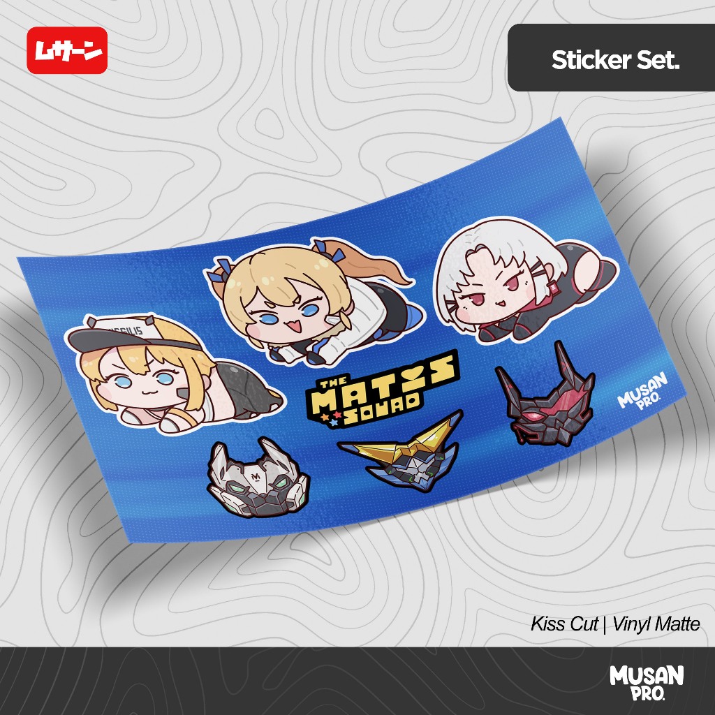 Nikke Sticker Set - Mamatis Squad - Musan | Shopee Malaysia