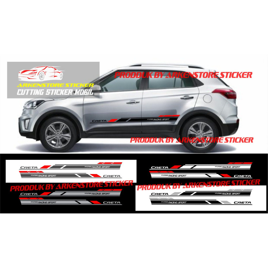 Hyundai creta sticker, creta car sticker, creta sticker list | Shopee ...