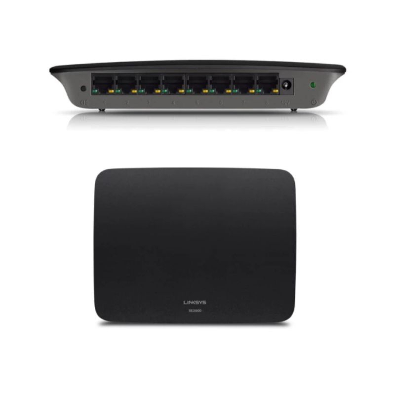 Cisco Linksys SE2800 8 port Gigabit Ethernet Switch | Shopee Malaysia