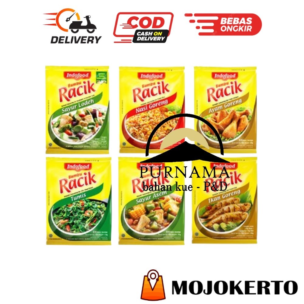 Indofood RACIK Multipurpose Cooking Seasoning TEMPE Vegetable Tamarind ...