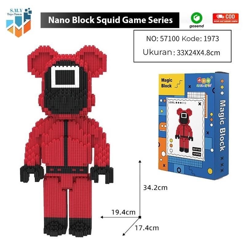 Tsc Nano Block Squid Game Series 57098 - 103 Bricks Education Nano ...