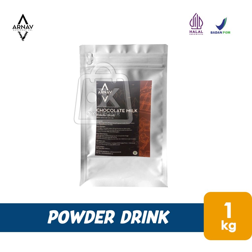 Arnav Chocolate Milk Powder Drink Powder (1Kg) | Shopee Malaysia