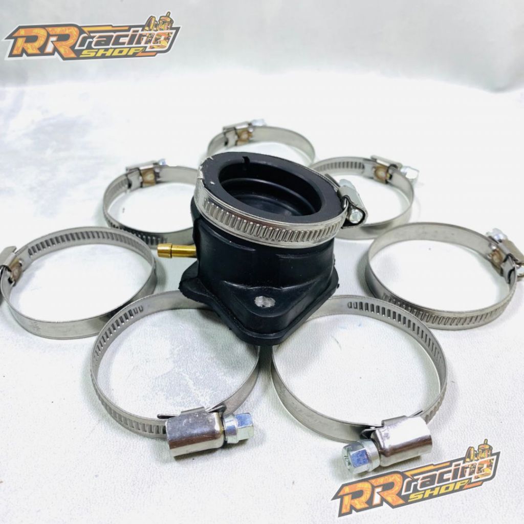 Carburetor Clamps PE 32-50 Carburetor MANIFOLD Clamps RR RACING ...