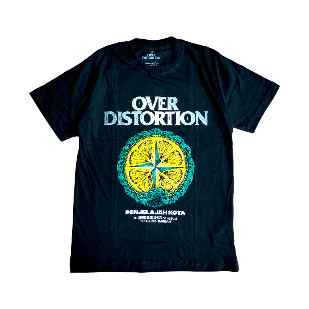 Tshirt OVER DISTORTION - City Explorer (FREE AWAY FLAG & STICKER PACK ...