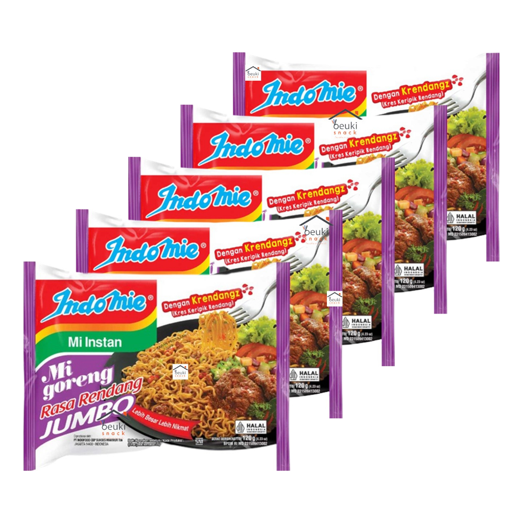 Indomie Fried JUMBO Lace Flavor 5 Packs | | Shopee Malaysia